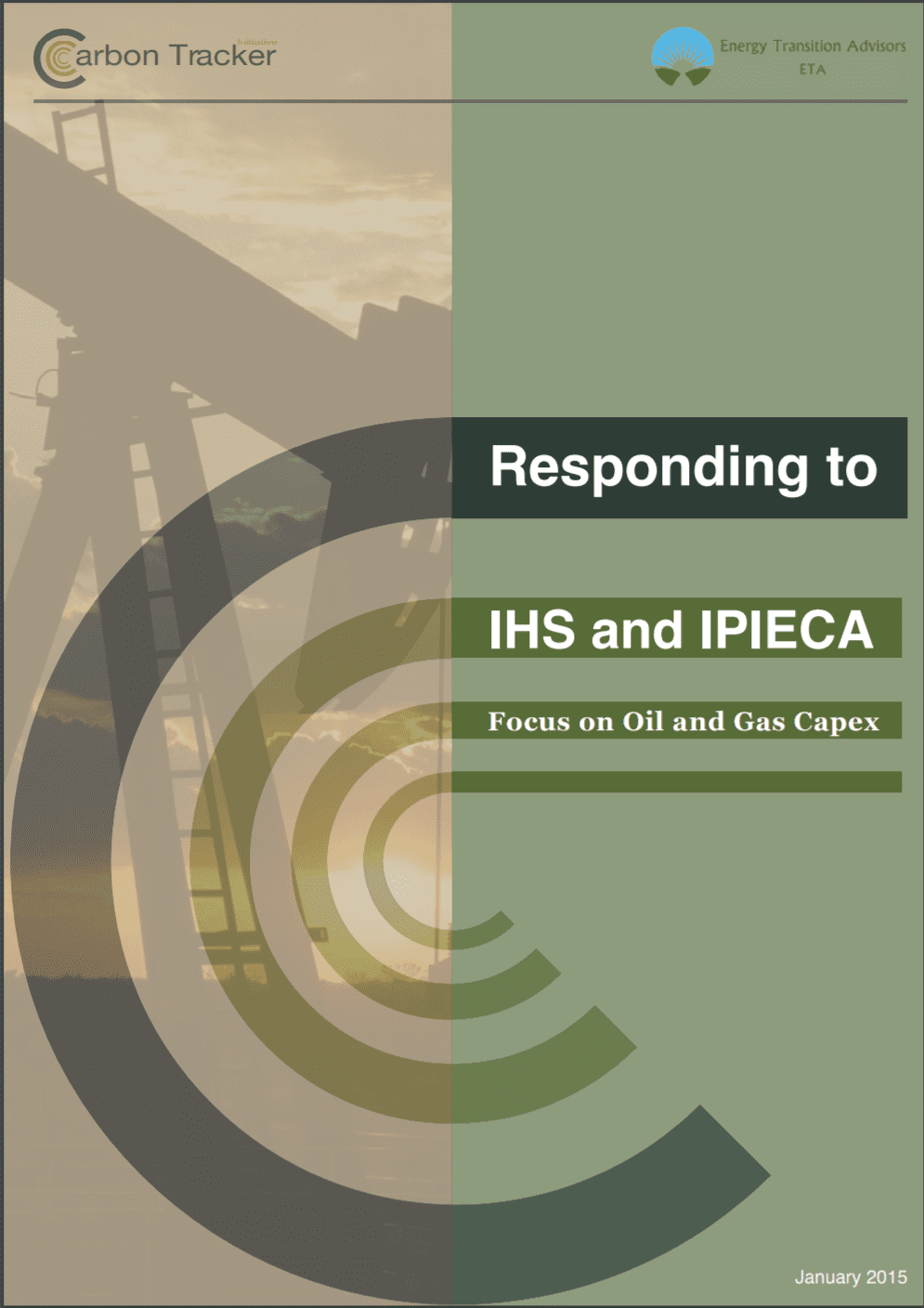 responding to IHS summary cover - Carbon Tracker Initiative